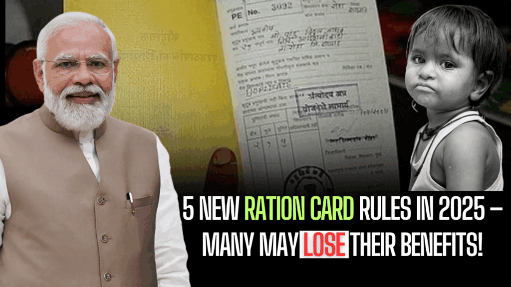 5 New Ration Card Rules In 2025 – Many May Lose Their Benefits ...